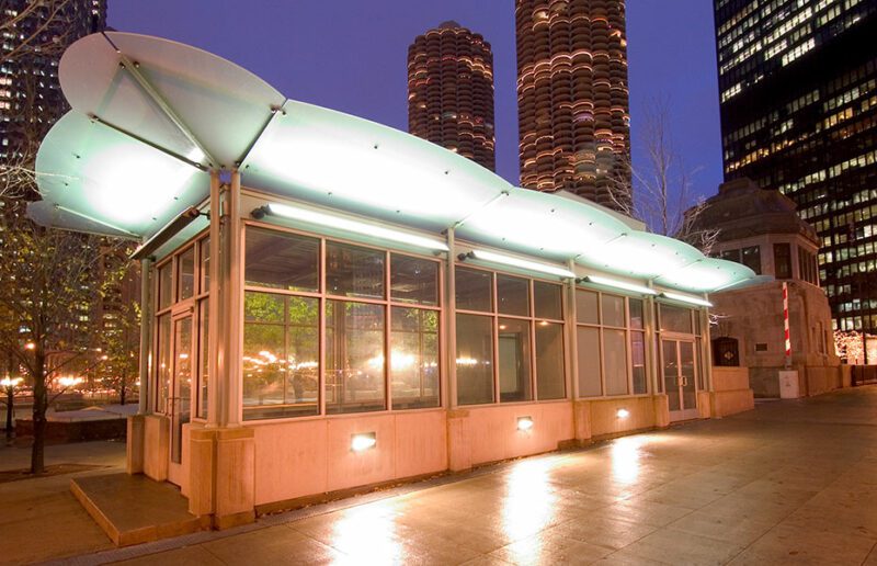 Subway Kiosks - Allen Architectural Metals